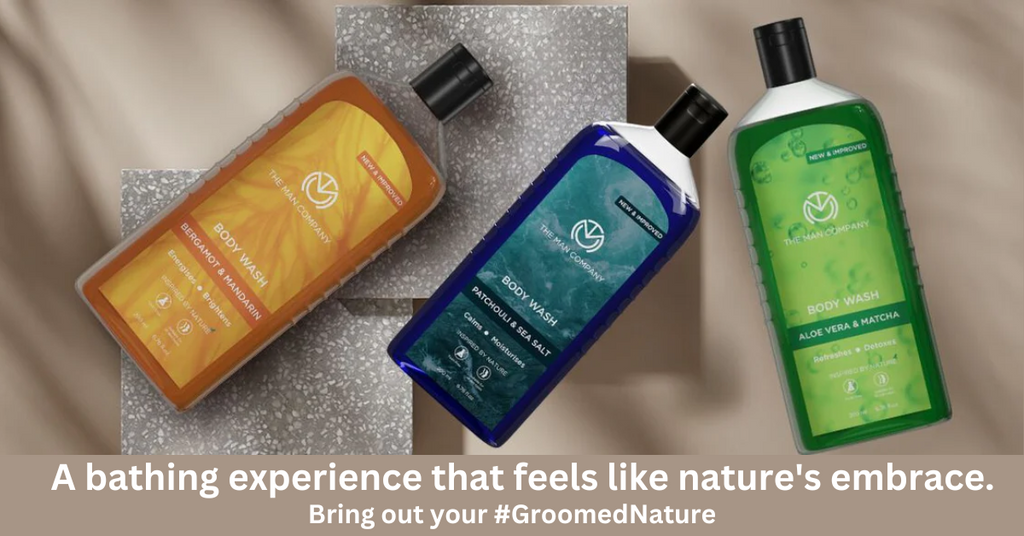 Bathe in Nature’s Embrace: Newly Launched Body Washes – The Man Company