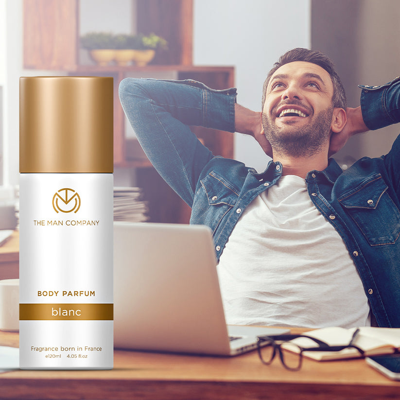 Blanc Body Perfume For Men | Body Spray | The Man Company