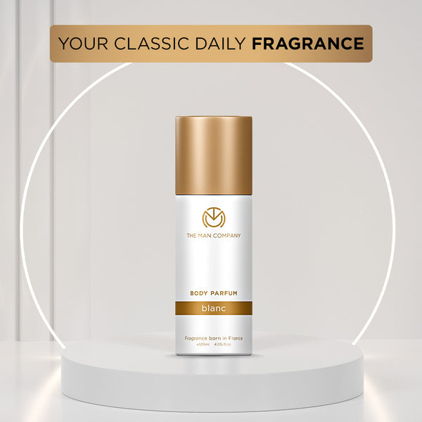Blanc Body Perfume For Men | Body Spray | The Man Company