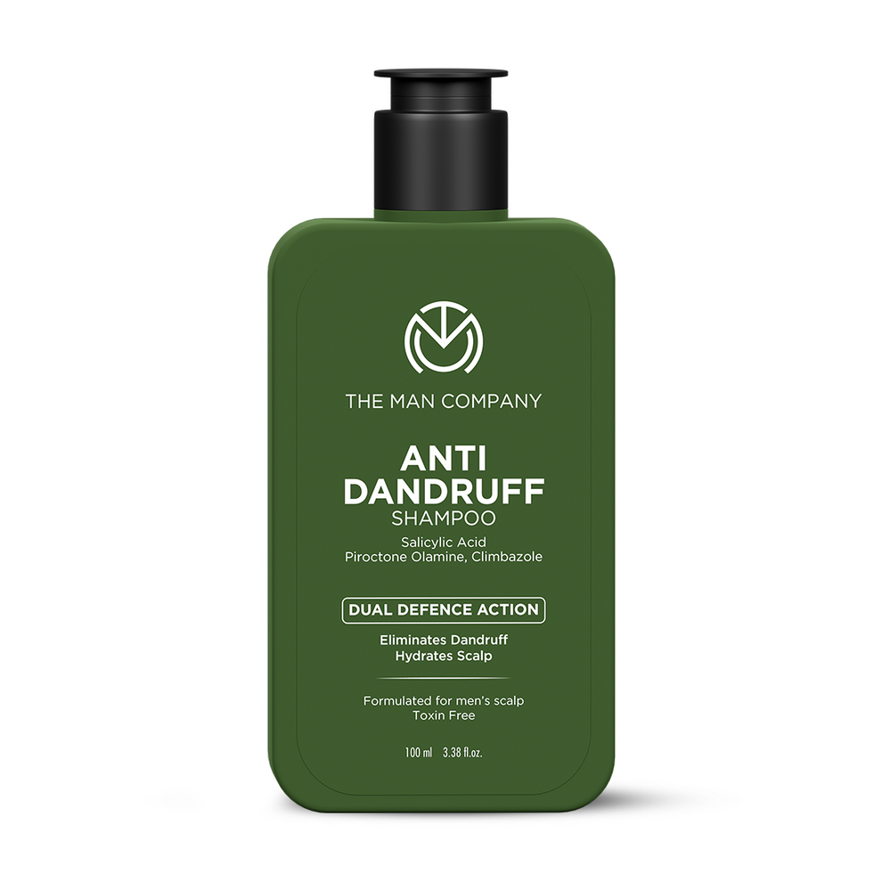 The Man Company Anti-Dandruff Shampoo | AHA & BHA Scalp Care