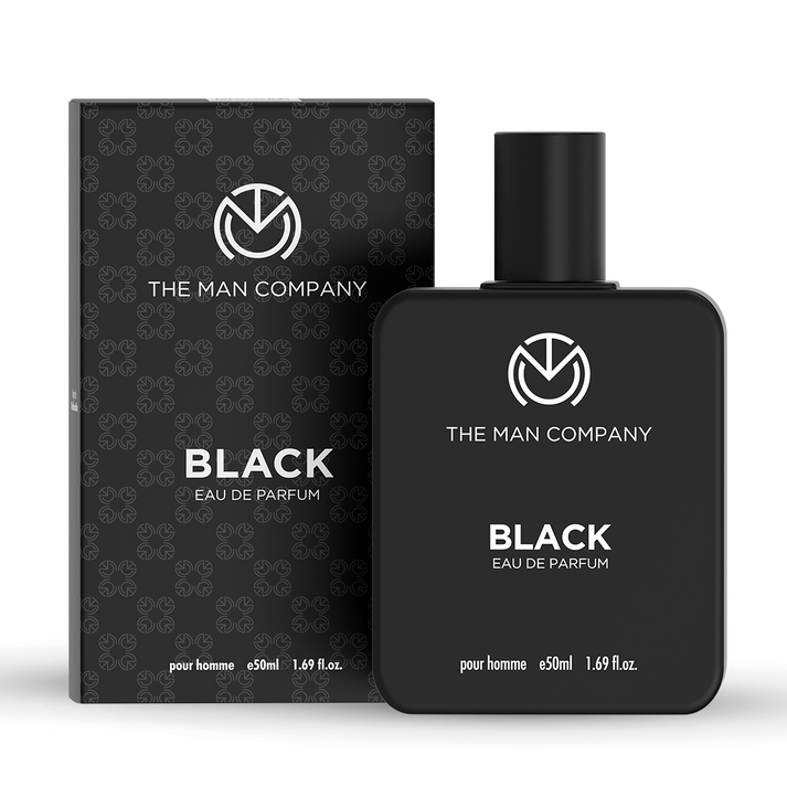 The Man Company Black EDP 50ml | Long-Lasting Men's Perfume