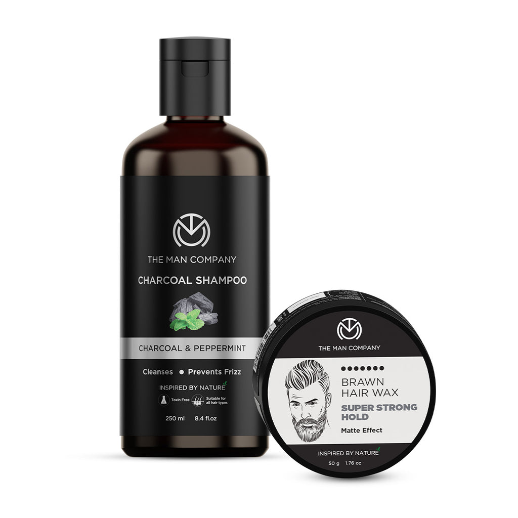 Buy Hair Day Kit for Men Online (Brawn Hair Wax & Shampoo) – The Man ...