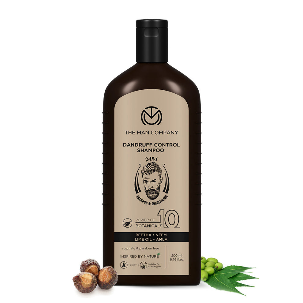 Dandruff Control 2-in-1 Shampoo & Conditioner – The Man Company