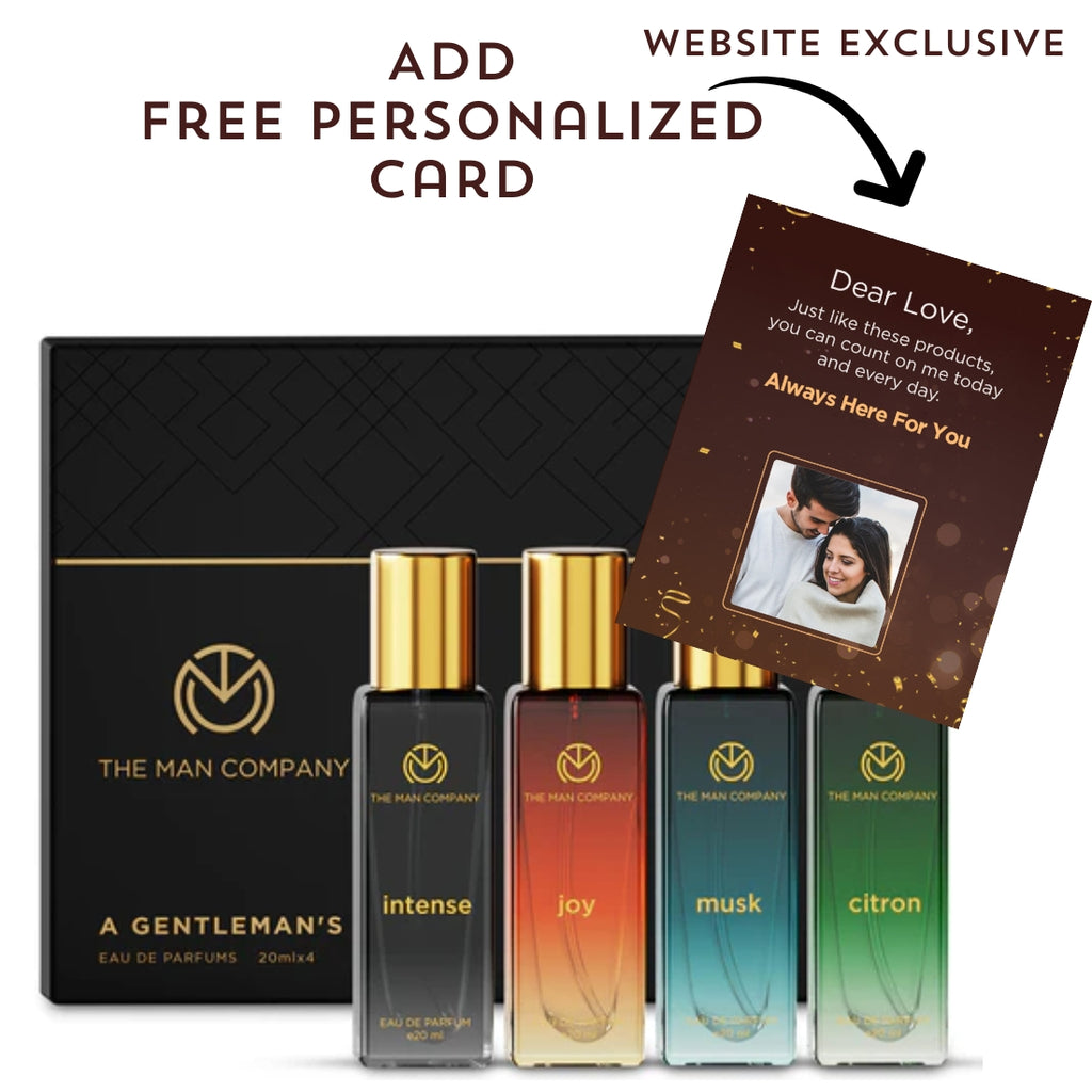 The Man Company Exclusive Valentine's Day Perfume Set for Men