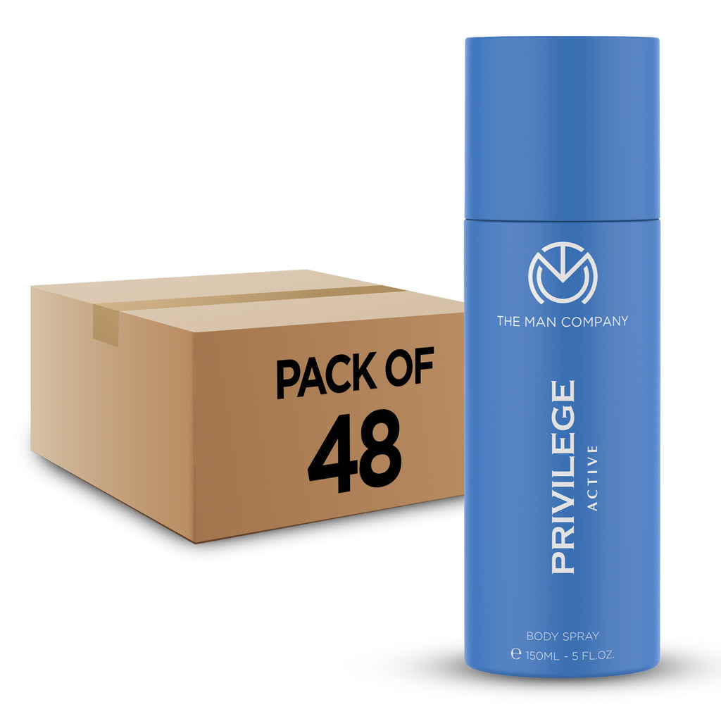 Privilege Active Body Spray - Bulk Buy – The Man Company