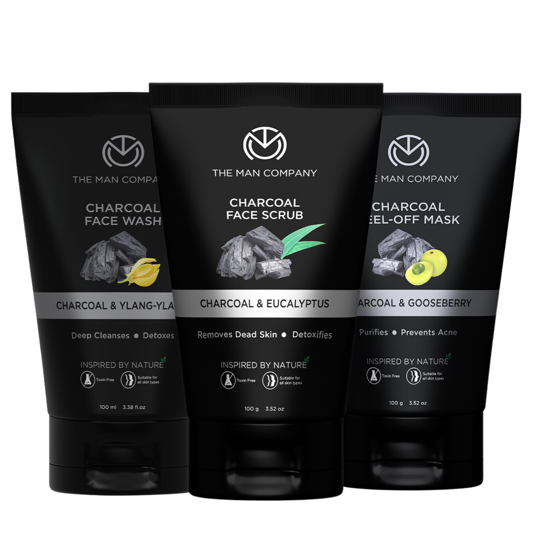 Peel Off Mask for Men | Charcoal Face Pack – The Man Company