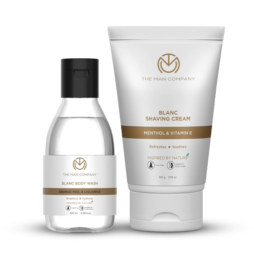 Buy our Cleanse & Shave Kit for Men Online – The Man Company