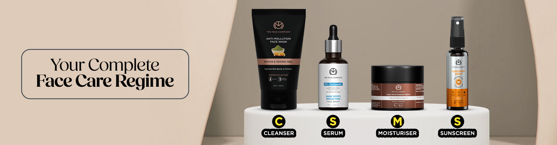 CSMS combo for men | Target Your Skincare Concerns – The Man Company