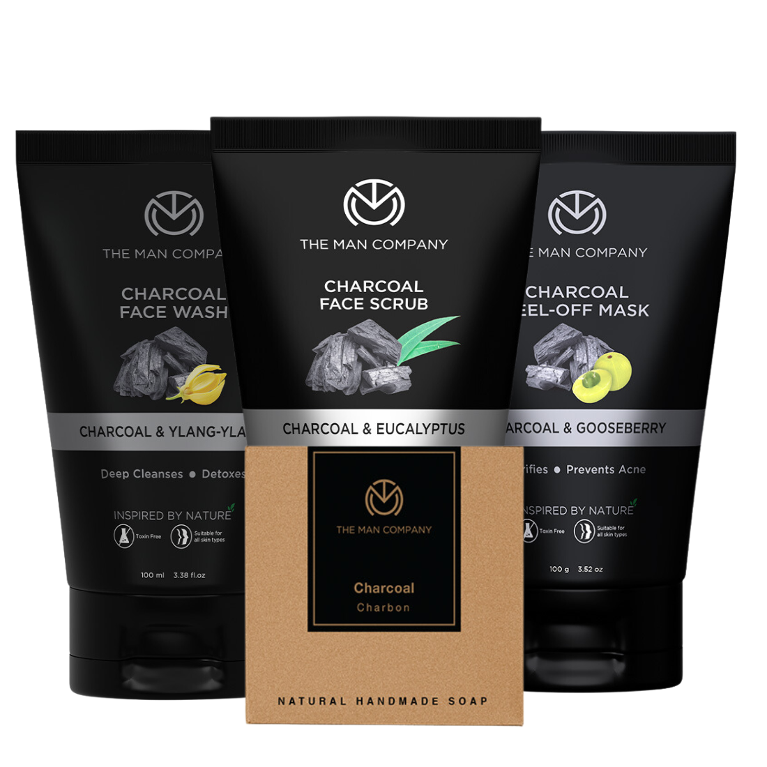 Peel Off Mask for Men | Charcoal Face Pack – The Man Company