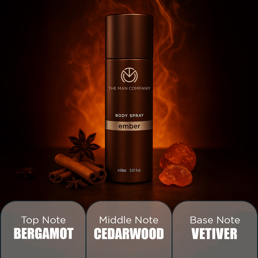 Body Spray - Ember | The Man Company