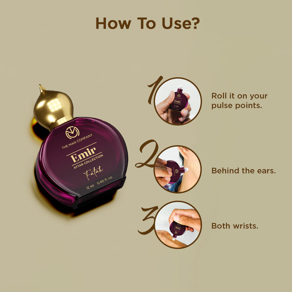 Premium Attar | Fatah (12ml) | The Man Company
