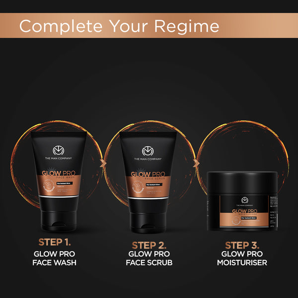 Buy Glow Pro Face Wash for that Youthful Glow | The Man Company