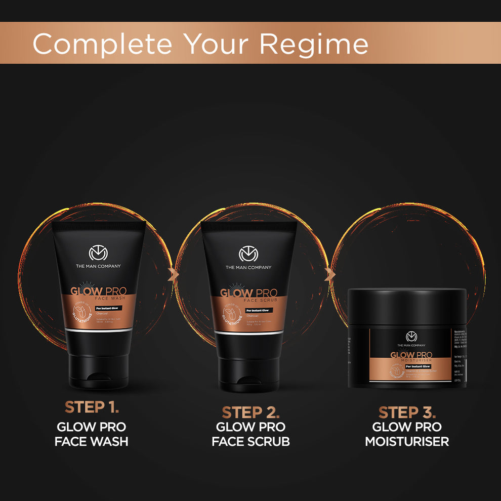 Buy Glow Pro Face Wash for that Youthful Glow | The Man Company