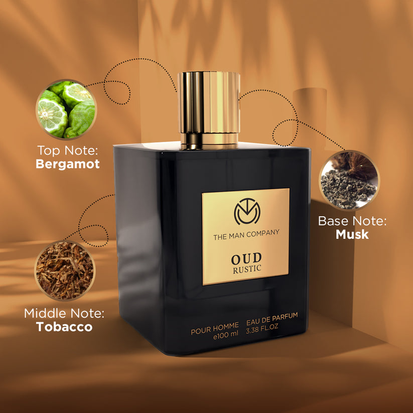 Oud Rustic Perfume | Eau De Perfume for Men | The Man Company
