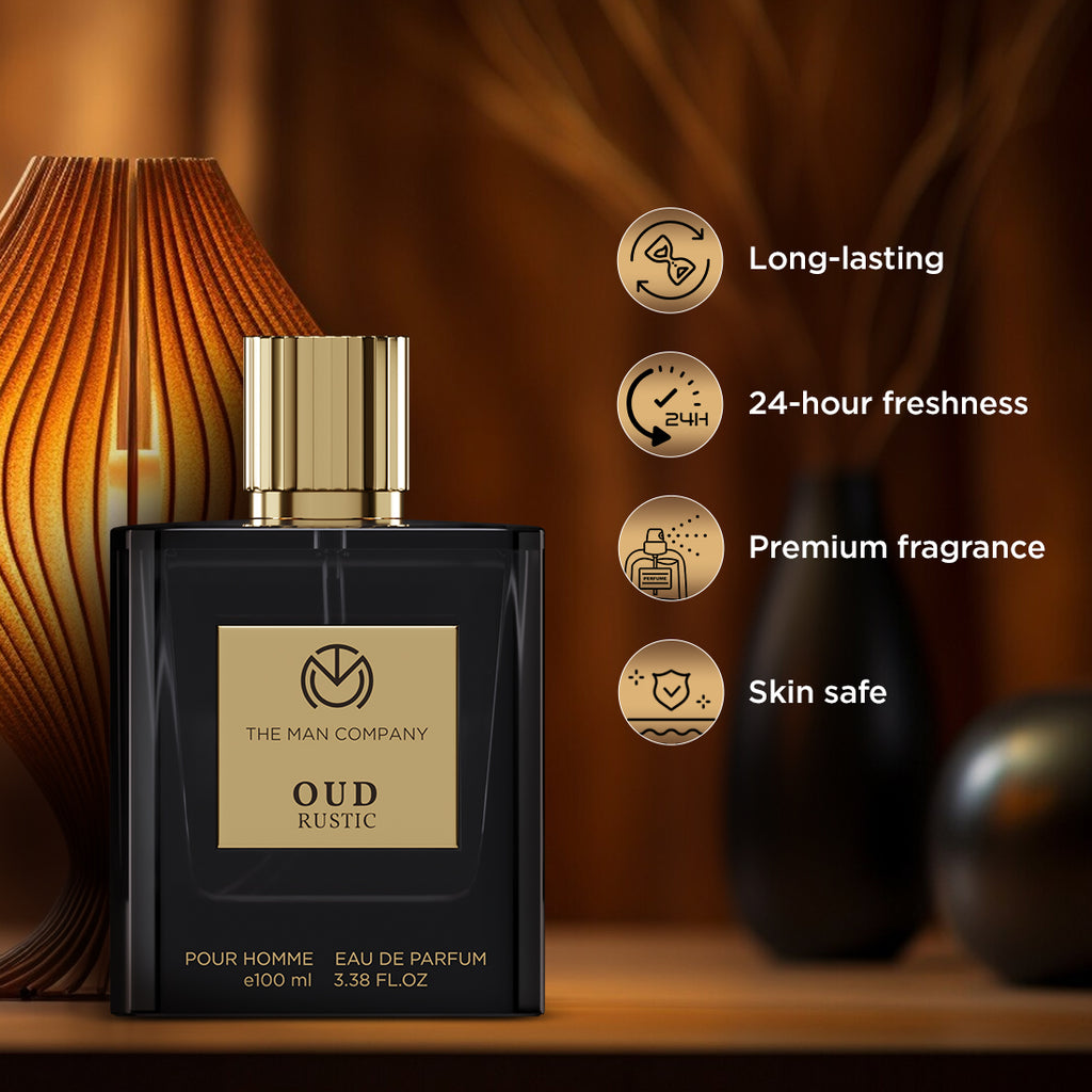 Oud Rustic Perfume | Eau De Perfume for Men | The Man Company