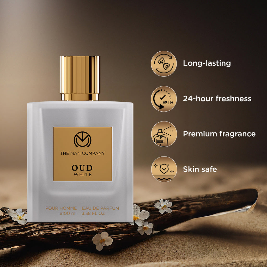 Oud White Perfume | Eau De Perfume for Men | The Man Company