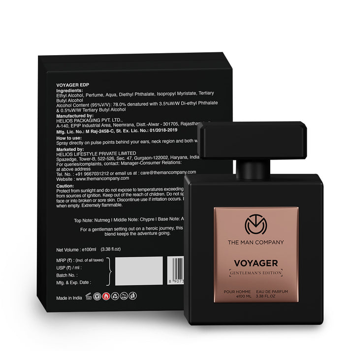 Premium Perfume | Voyager (100ml) – The Man Company