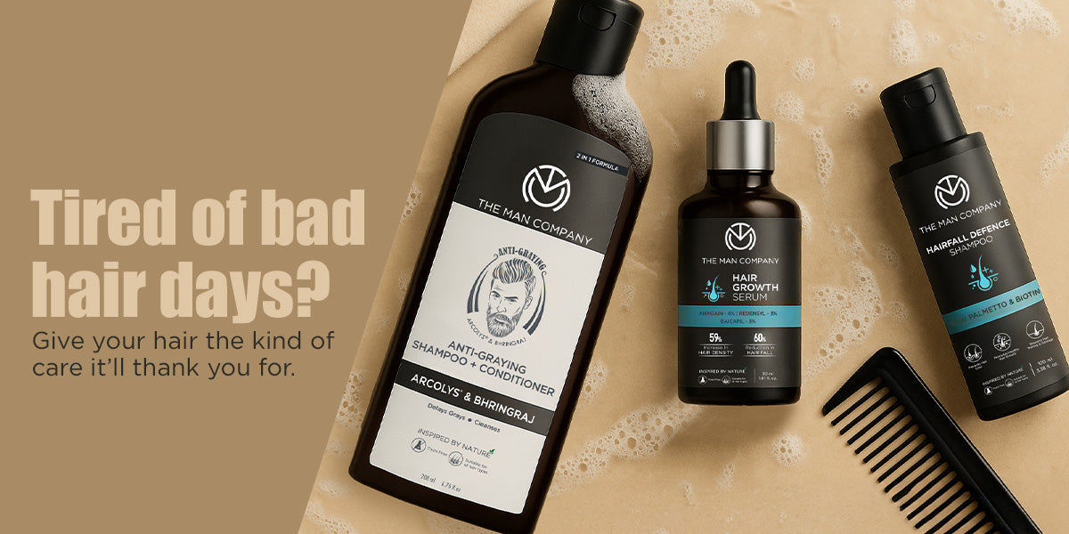 Best Men's Hair Products |Hair Care For Men |The Man Company