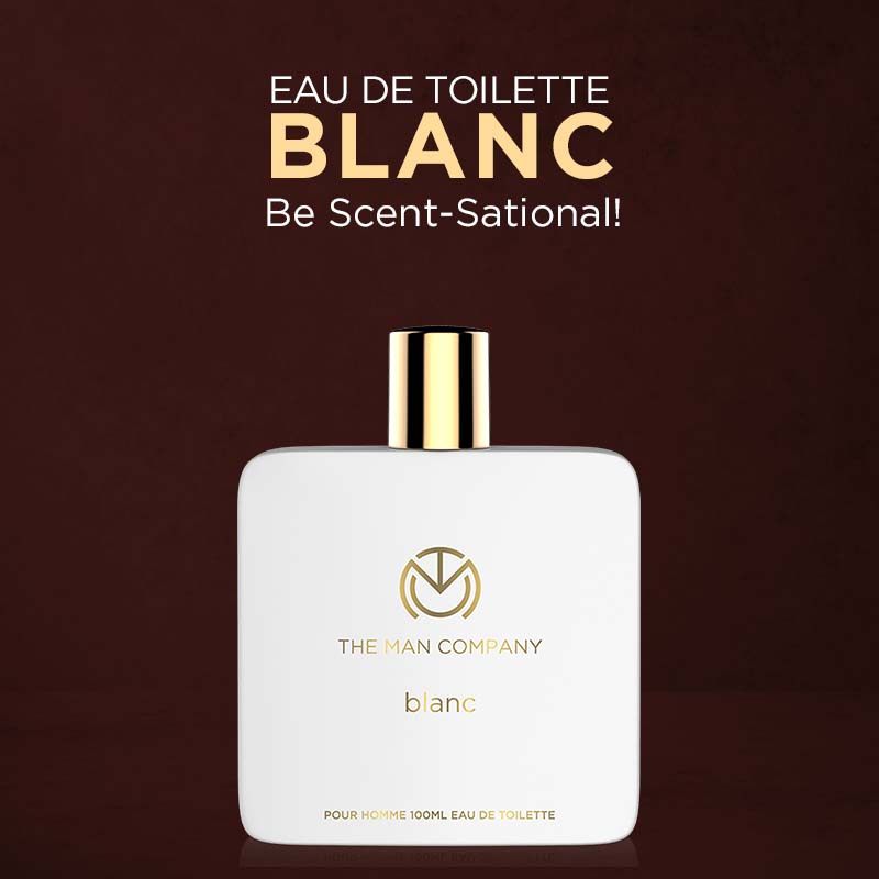 Buy Eau De Toilette Blanc Perfume (100 ml) Online for Men – The Man Company